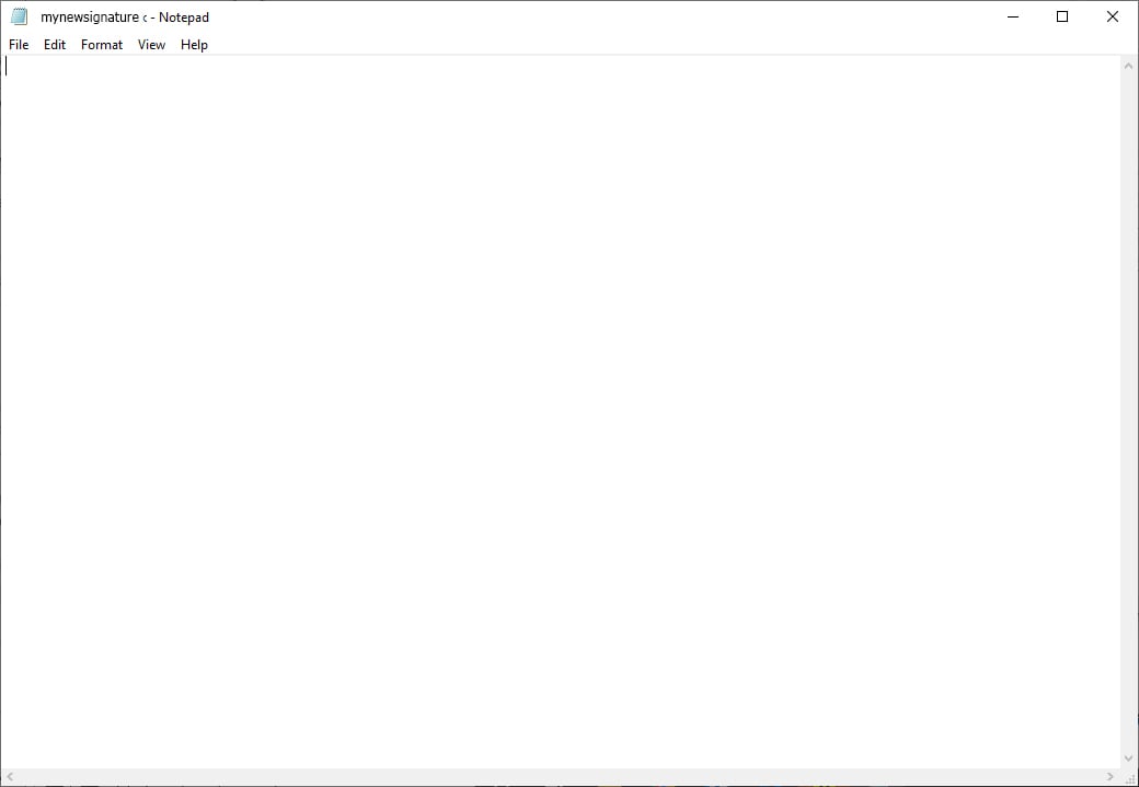 How To Add Your Html Email Signature To Outlook